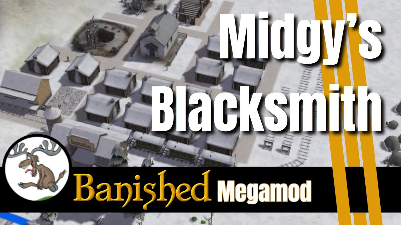 LIVESTREAM: Banished MM: Culberg E01.6 (Midgy's Blacksmith) - YouTube