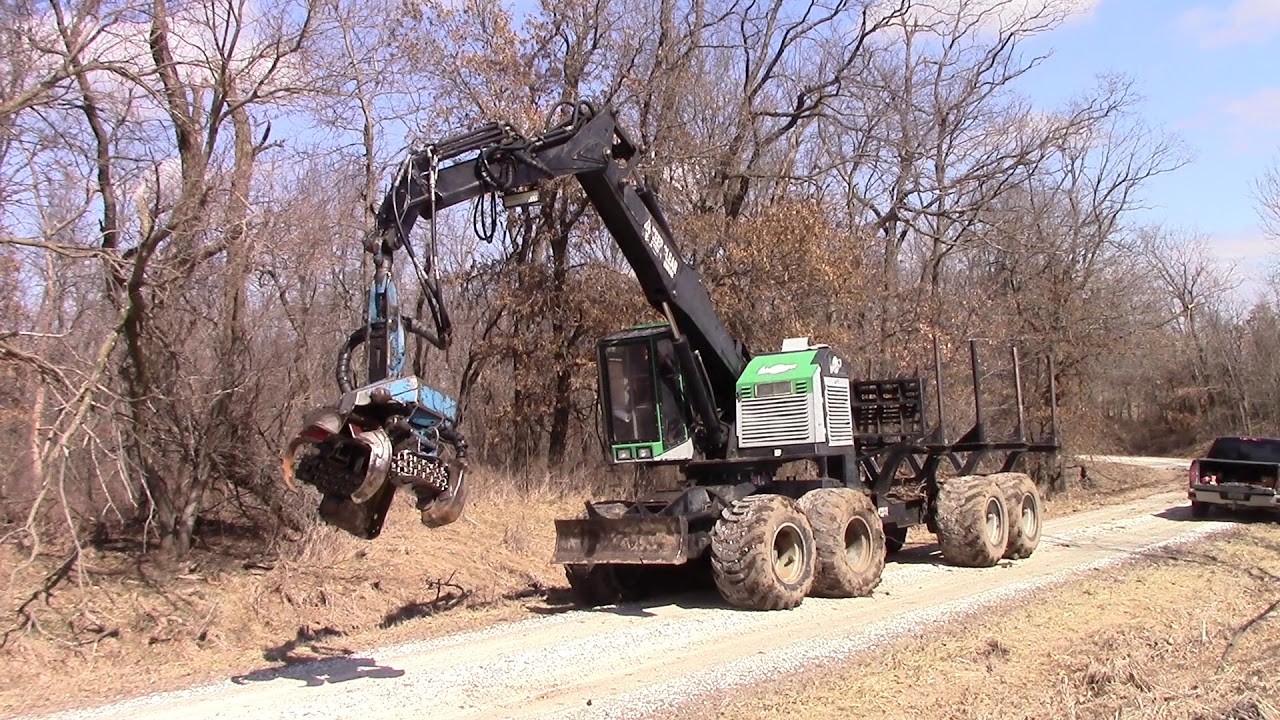 TimberPro TF 810 Combo Processor and Harvester - YouTube