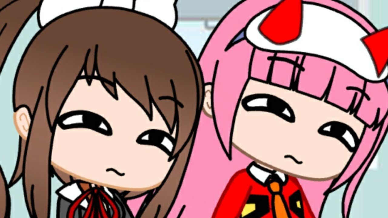 THE HOLE SKIT WITH (ZERO TWO AND MONIKA) - YouTube