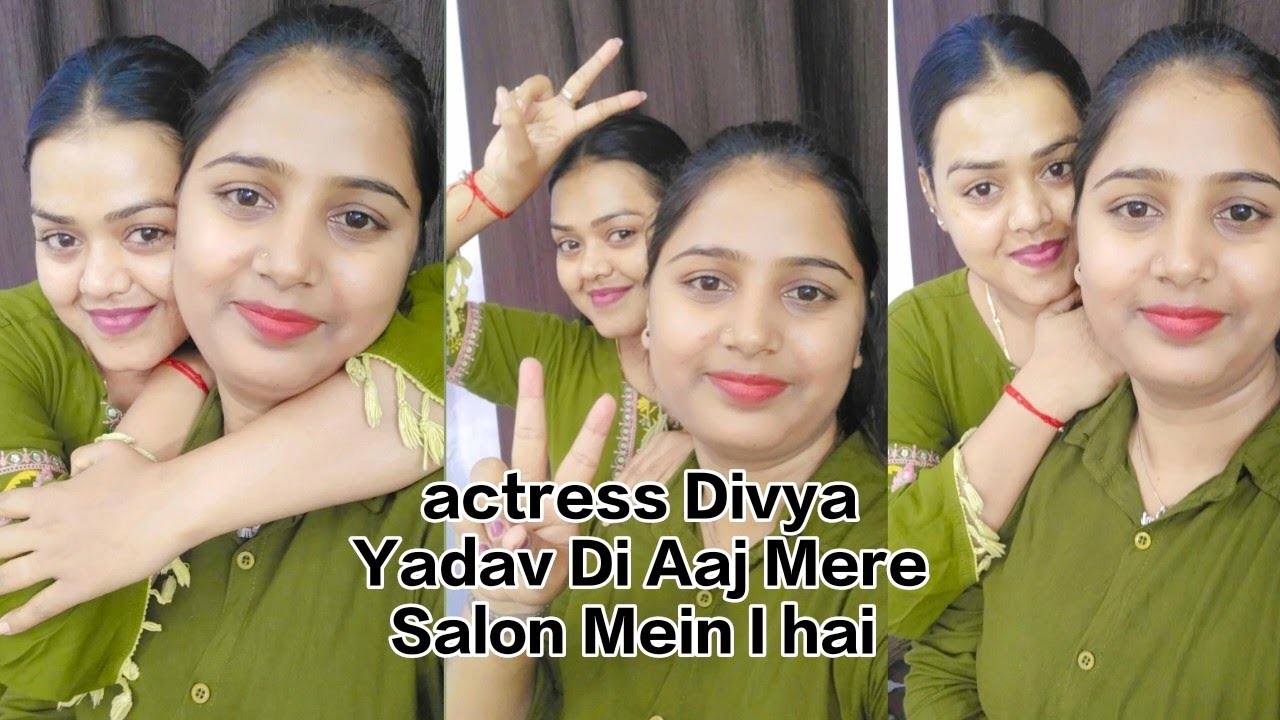 Actress Divya Yadav || Bhojpuri ke artist Divya Yadav di se may mili hu ...