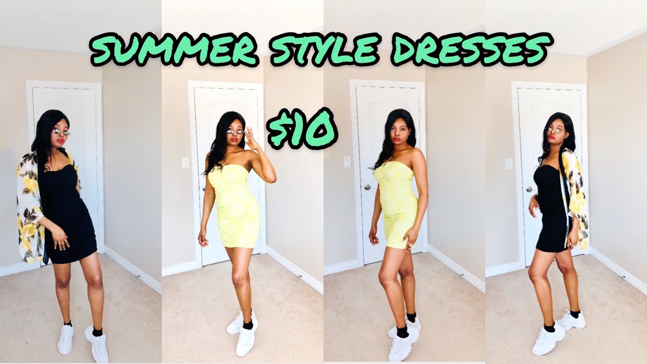 SUMMER STYLE HAUL 2020|| Dresses edition of course - YouTube