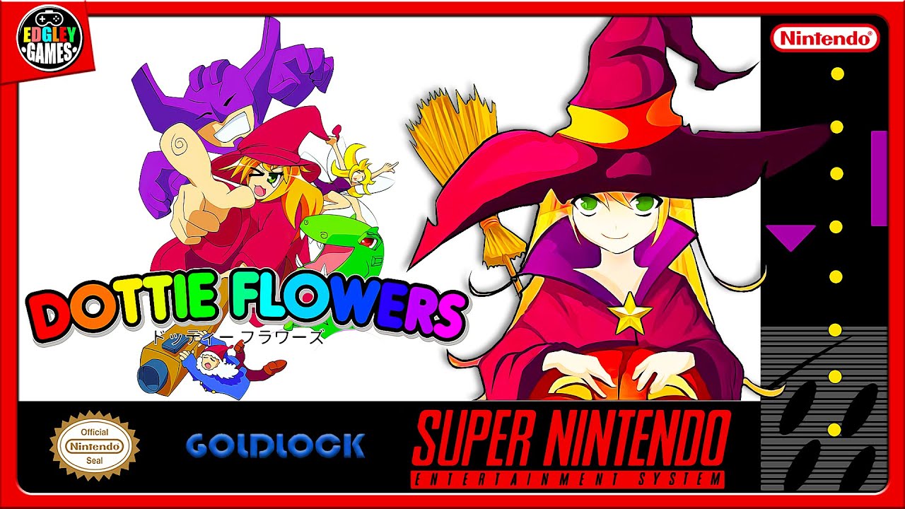 [DEMO] Dottie Flowers (2024) - New game for SNES! 🎮 Let's Play! - YouTube