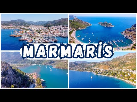 Marmaris'i Gökyüzünden Keşfedin - Harika Dron Görüntüleriyle Marmaris Koyları - Marmaris Turkey