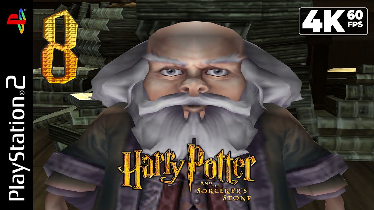 Harry Potter and the Sorcerer's Stone (PS2) - 4K60 Walkthrough Part 8 ...