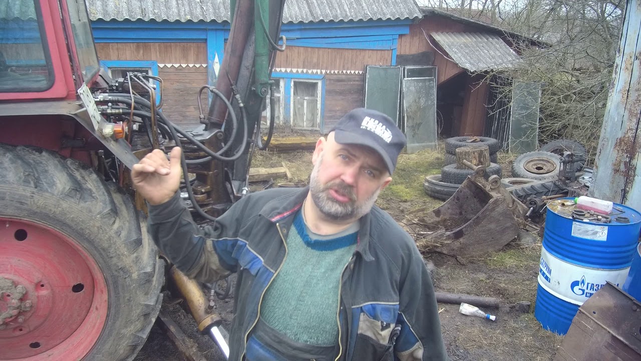 Экскаватор ЮМЗ ЭО2621, цилиндровый поворот, от китайского ...