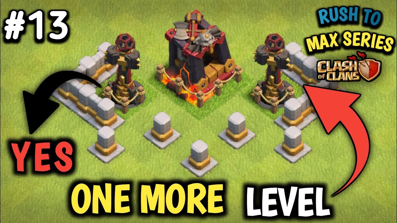INFERNO TOWER max soon 😎...(RUSH TO MAX SERIES) Clash of clans - YouTube