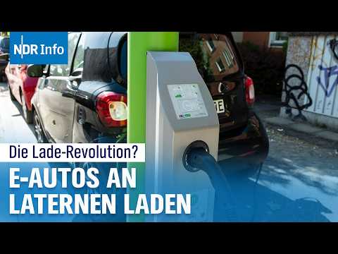 Laternen als Ladestationen für E-Autos: Die Idee, die Städte verändern könnte | NDR Info
