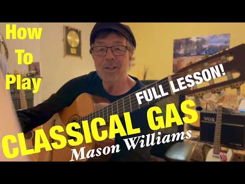 So spielst du CLASSICAL GAS – Komplettkurs (inklusive KOSTENLOSER Noten!)