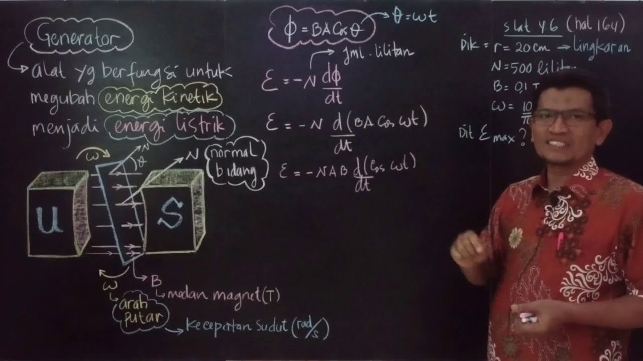 GENERATOR | Induksi Elektromagnetik #2 - Fisika Kelas 12 - YouTube