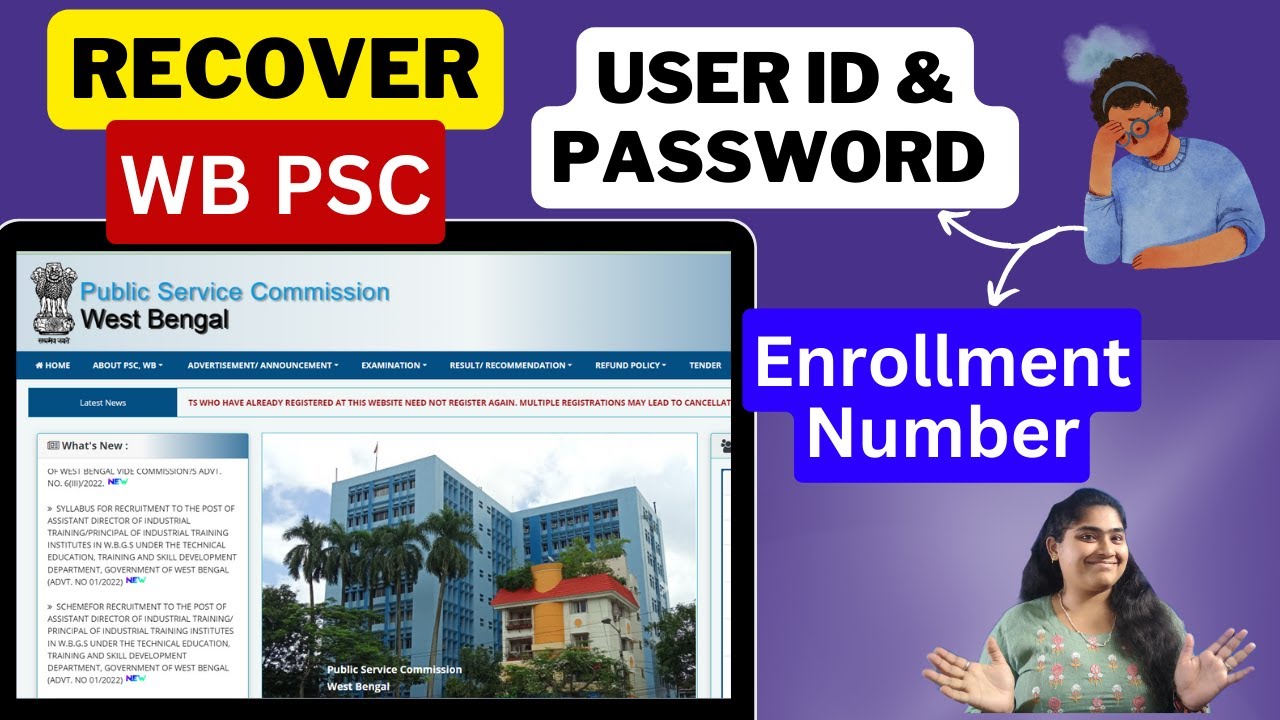 Recover Enrollment | PSC User ID Forgot? Recover PSC Old User ID and ...