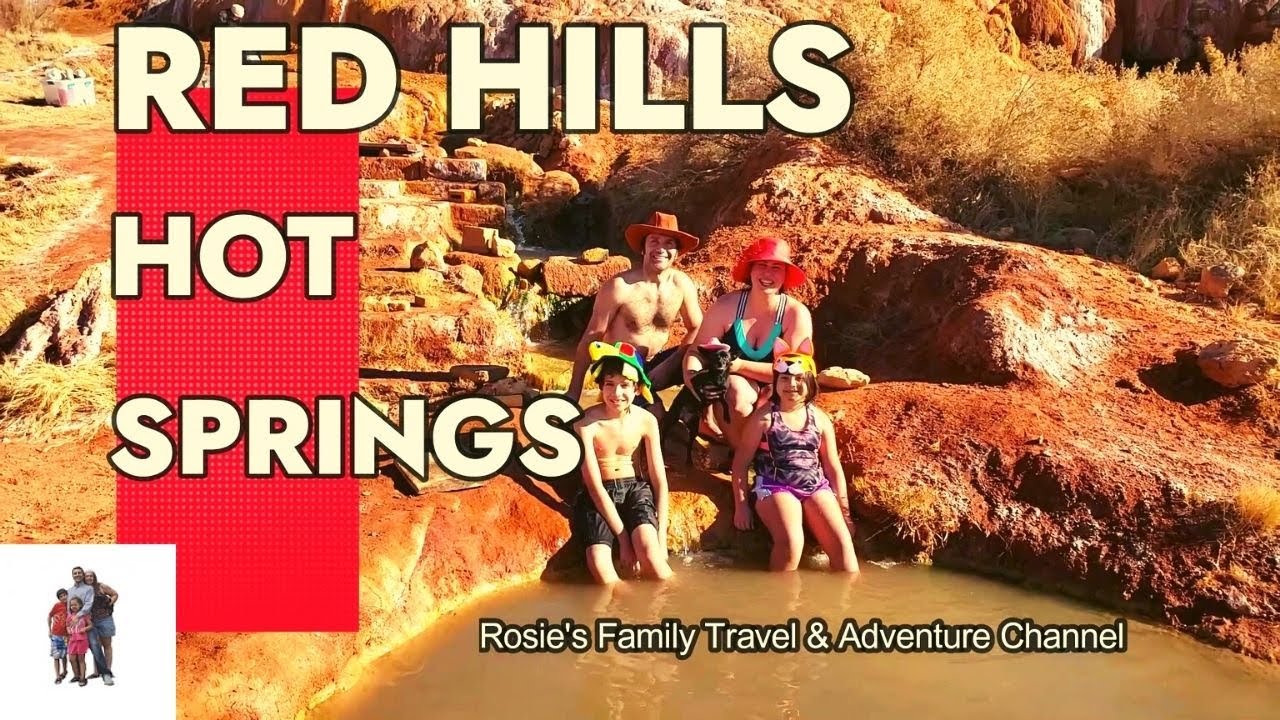 Red Hills Hot Springs, Utah - YouTube