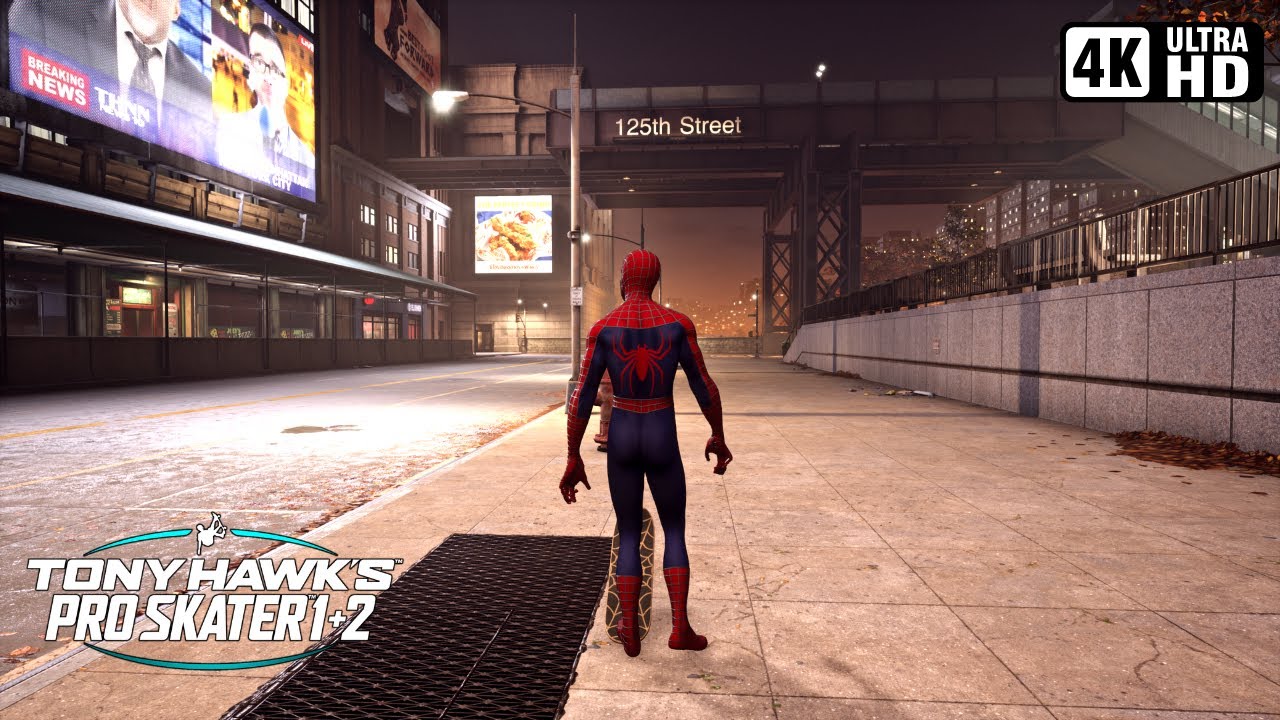 Tony Hawk's Pro Skater 1+2: SPIDER-MAN - YouTube