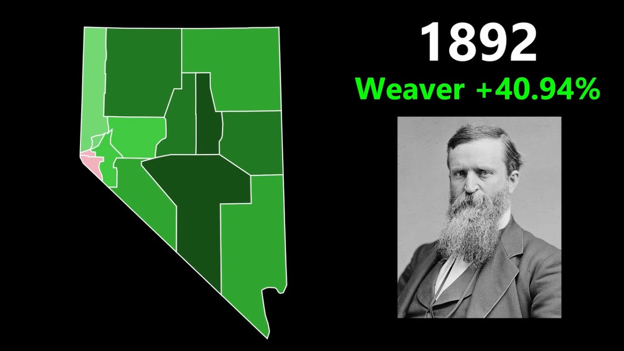 Nevada Election Results | Time Lapse! (1872-2020) - YouTube
