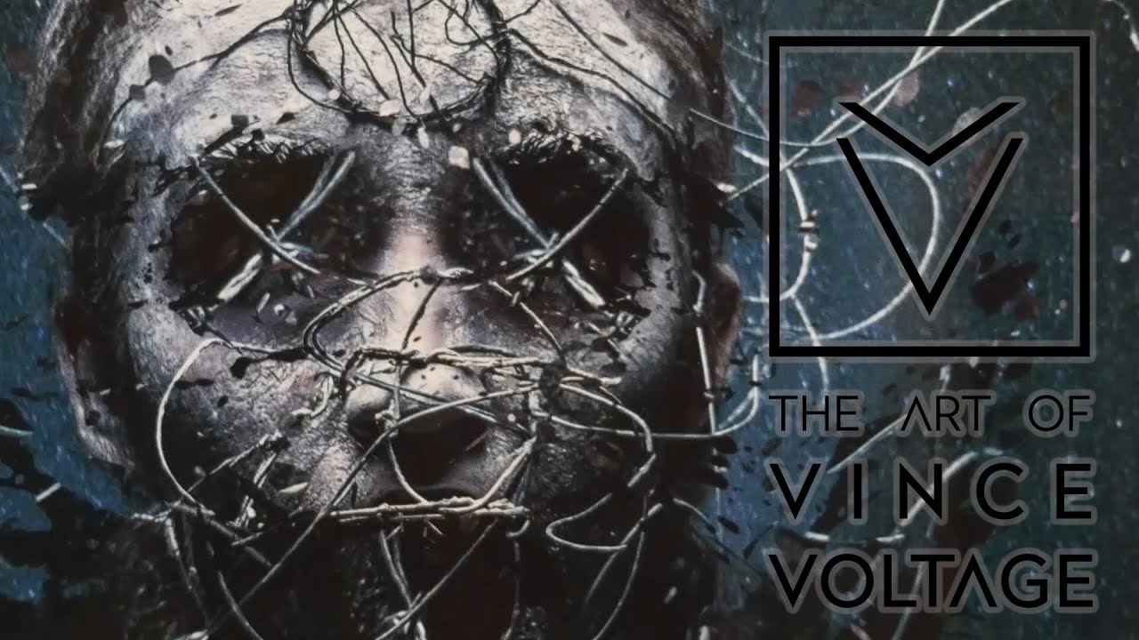 THE ART OF VINCE VOLTAGE ["veracity" exhibition] & interview - YouTube