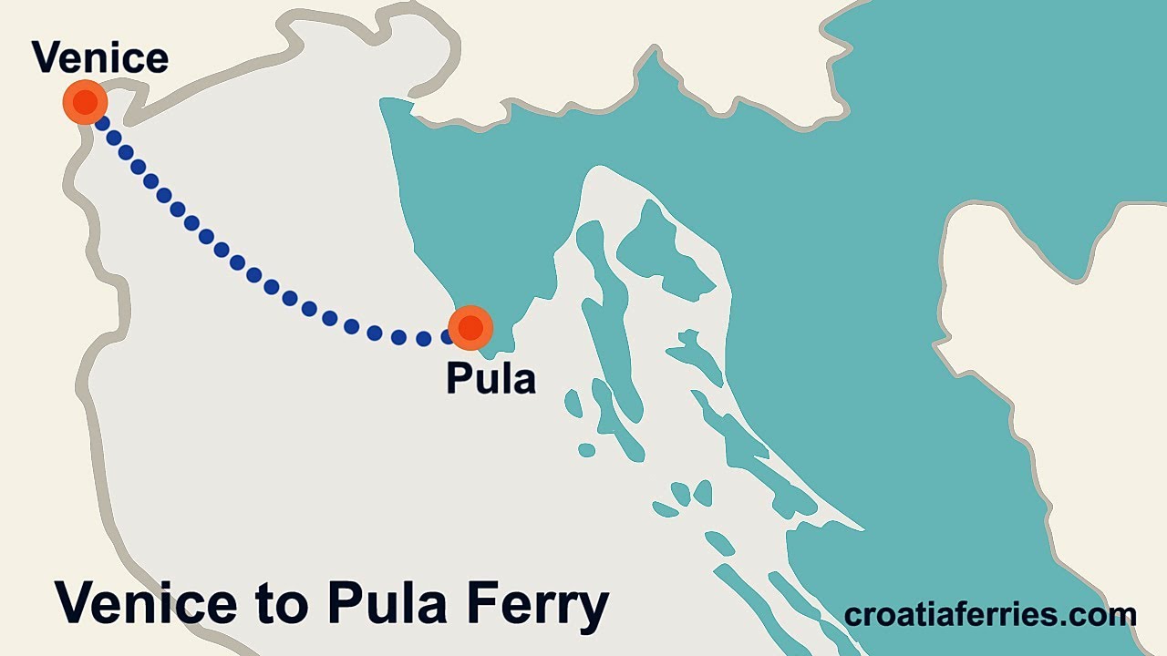 Venice to Pula Ferry - YouTube