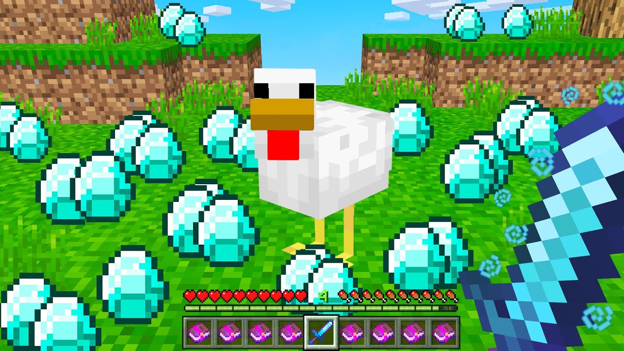 I Found a FORTUNE LEVEL 9,999,999 Sword In Minecraft! - YouTube