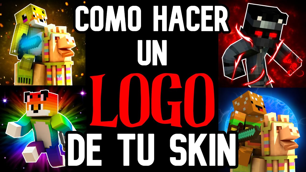 COMO HACER UN LOGO DE TU SKIN DE MINECRAFT: FÁCIL, RÁPIDO Y SIN ...