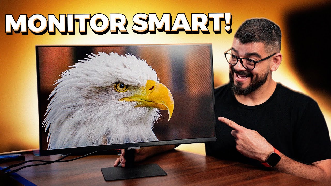 MONITOR INTELIGENTE DA SAMSUNG, VALE A PENA? SMART MONITOR M5 27 ...