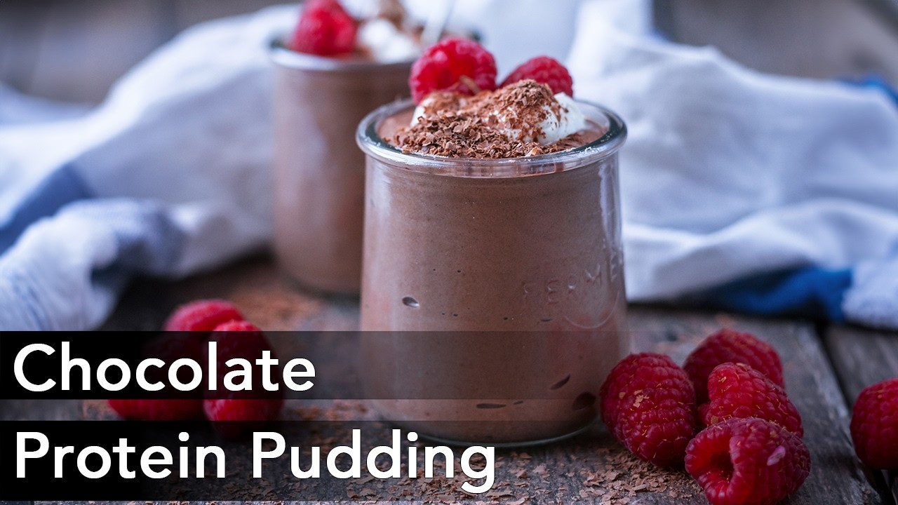 Easy Chocolate Protein Pudding Recipe | Healthy & High-Protein Dessert ...