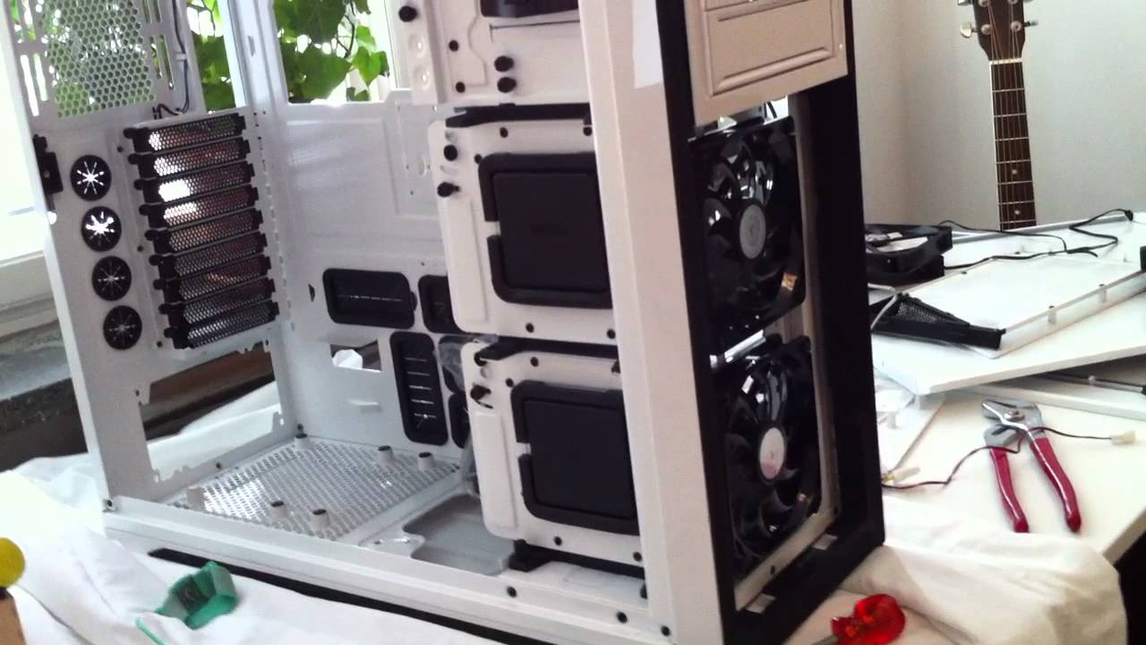 Building my new extreme PC! - Part 2 Fans are in place! (PC Build Log ...