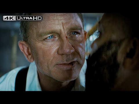 No Time To Die 4K HDR | Bond Loses His Friend Felix