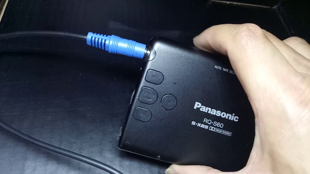 PANASONIC RQ S60 - YouTube