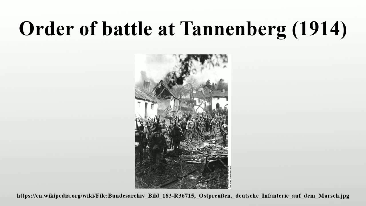 Significance of tannenberg battle - blasttery