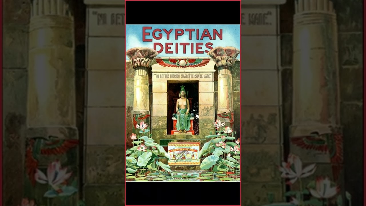 Egyptian Deities Cigarette Ad, 1920 - YouTube