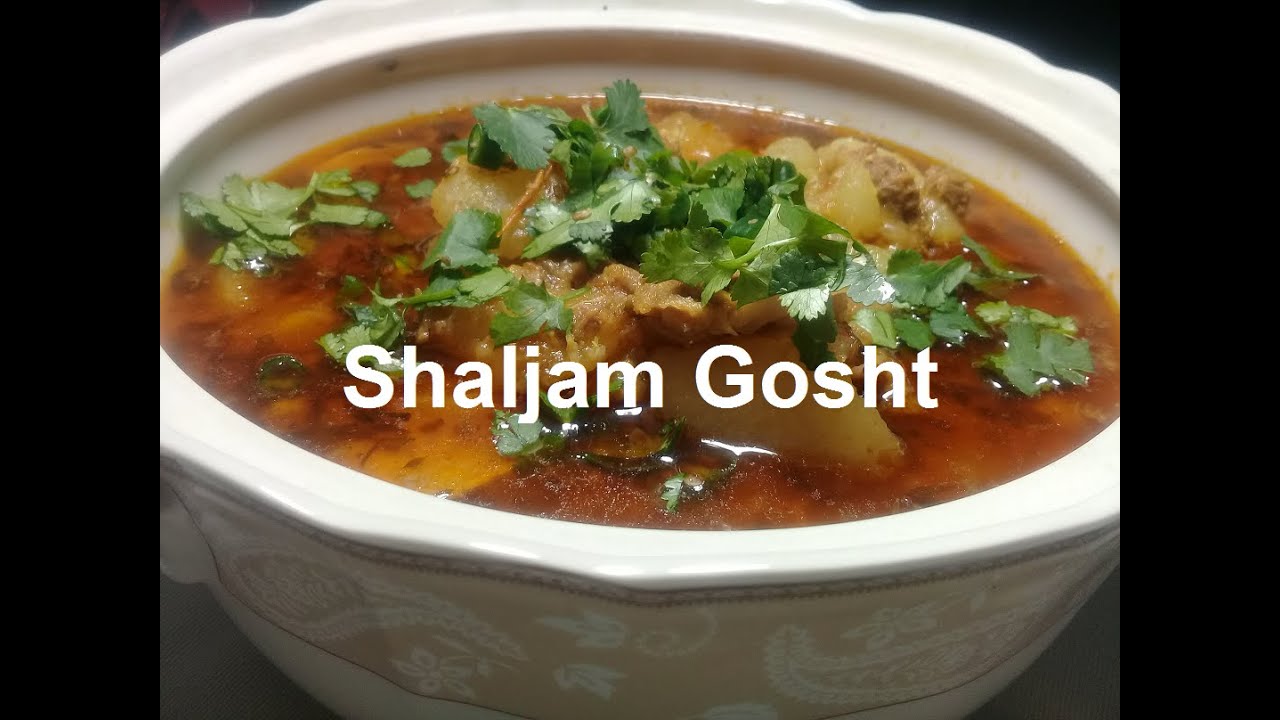 Shaljam Gosht,Beef Turnip Curry by Food World - YouTube