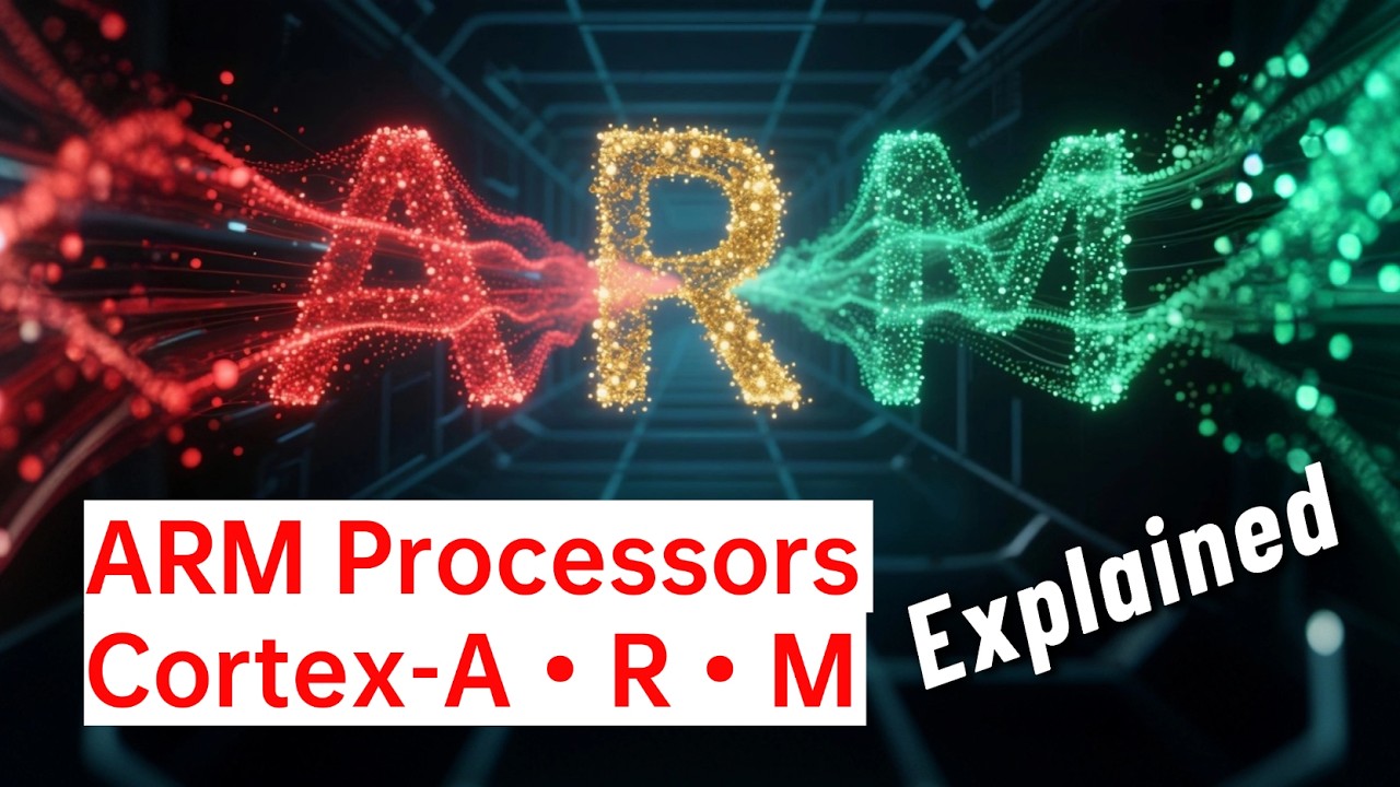 ARM Processor Families Explained | Cortex-A, Cortex-R & Cortex-M - YouTube