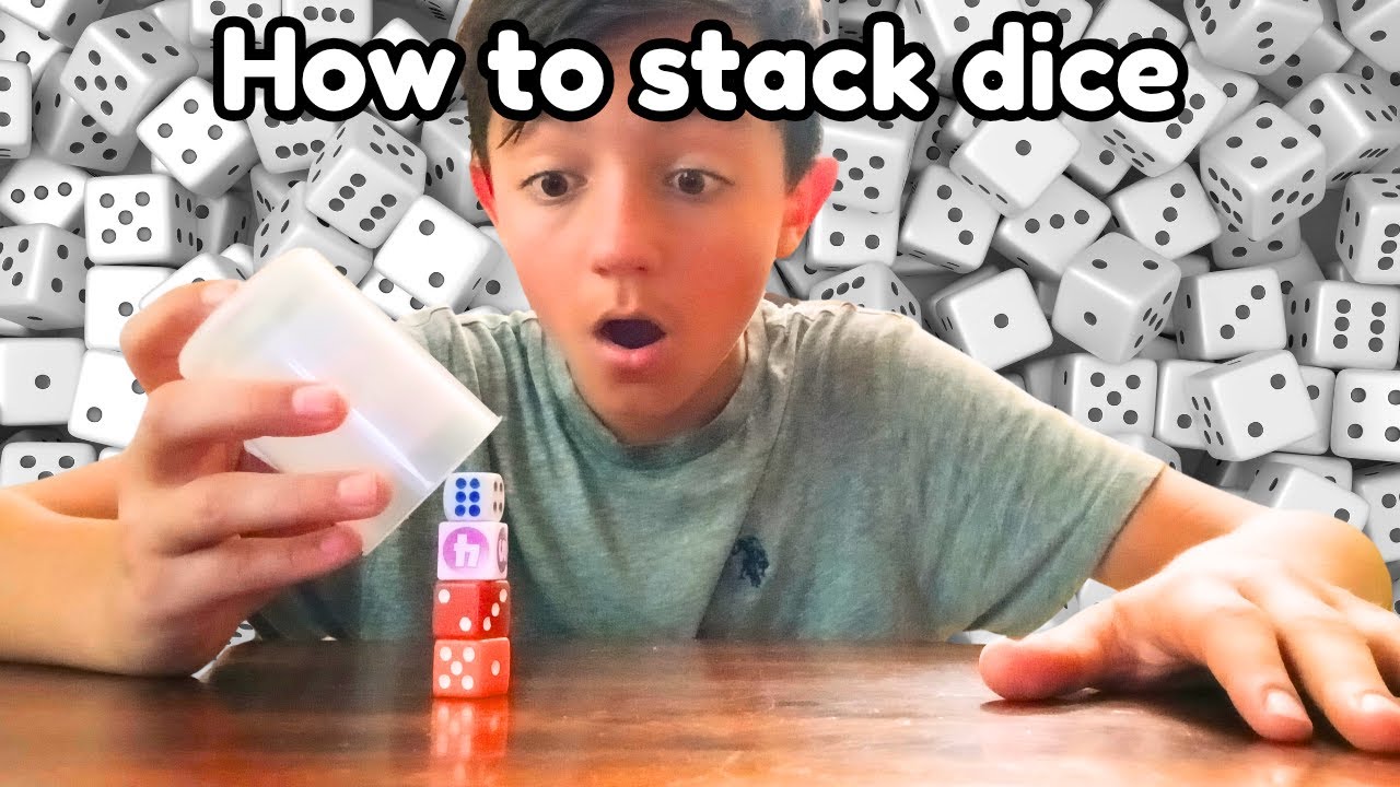 Learn to Dice Stack Like A Pro! - YouTube