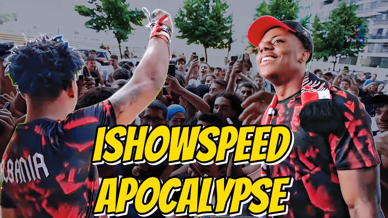 ishowspeed's shop disaster with 10000 people!! - YouTube