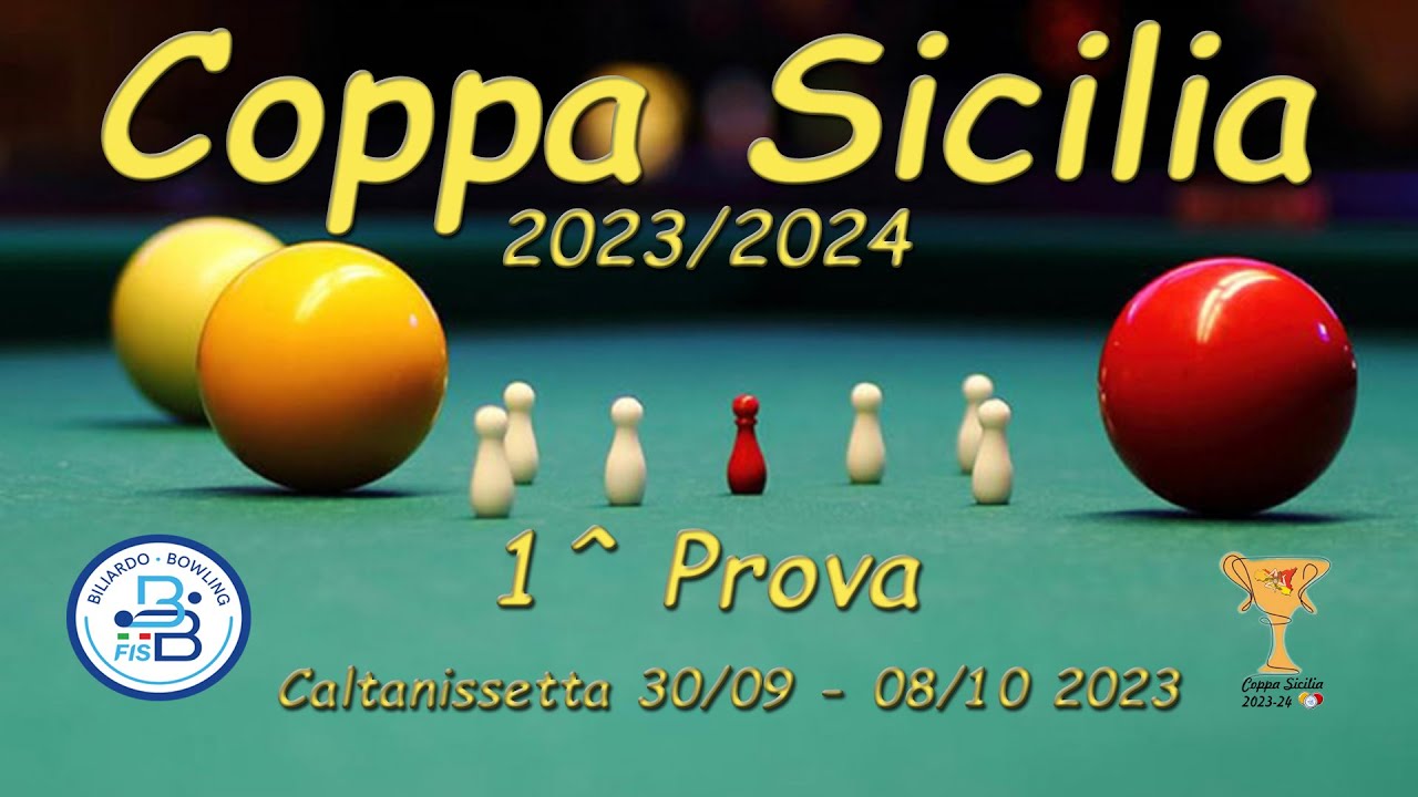 1° GRAN PREMIO SICILIA "Filotto 60" - Mistretta Giuseppe vs Falbo ...
