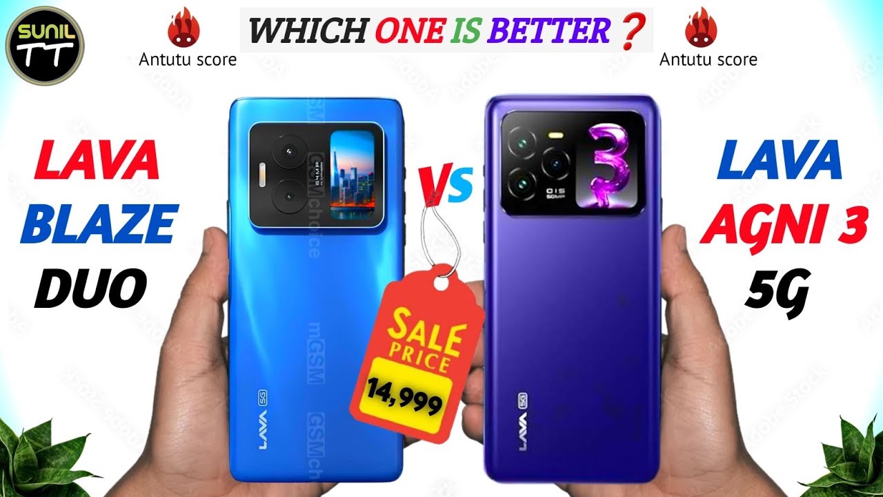 Lava Blaze Duo vs Lava Agni 3 5g || Full Comparison⚡Which One is Best ...