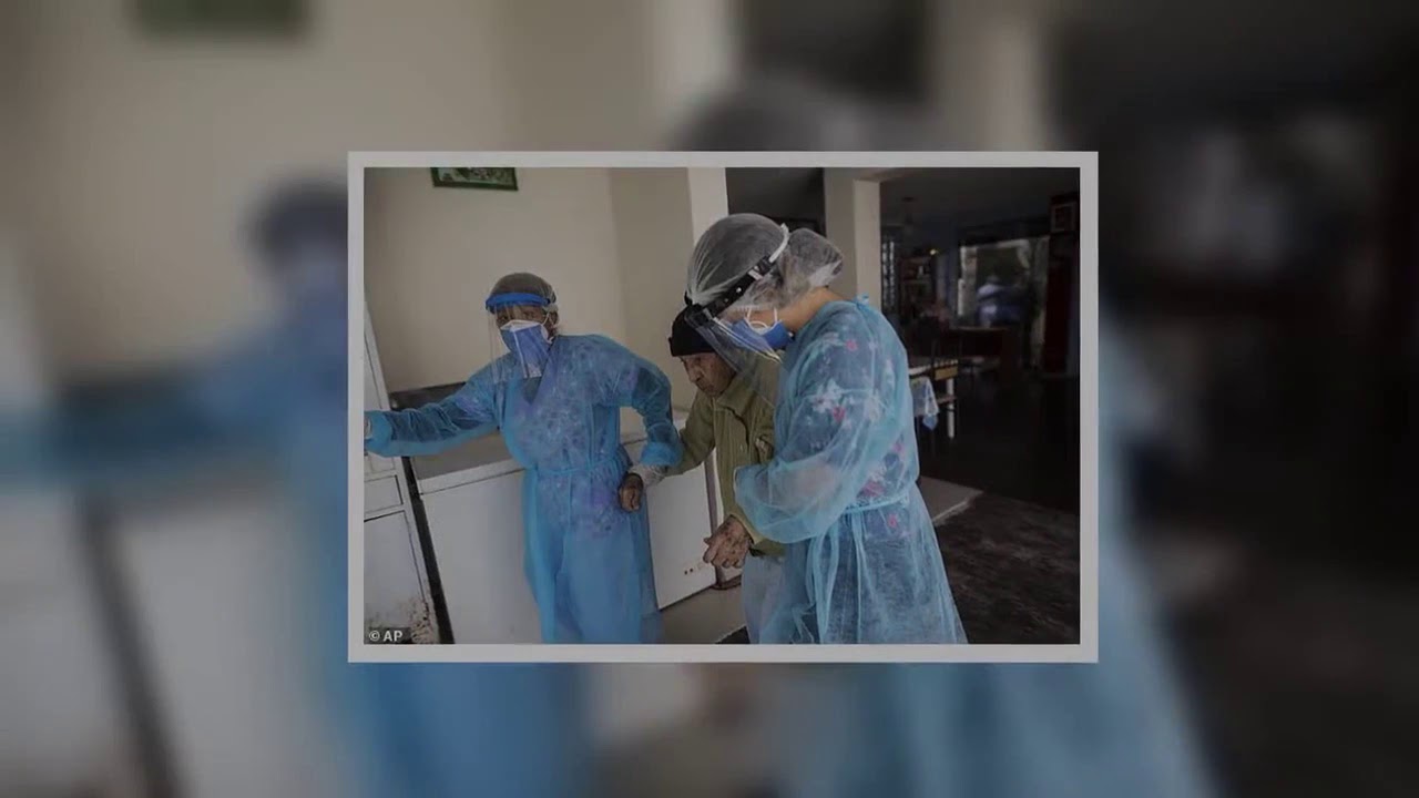 Hospitals in Peru reject elderly COVID-19 patients into ICU wards - YouTube