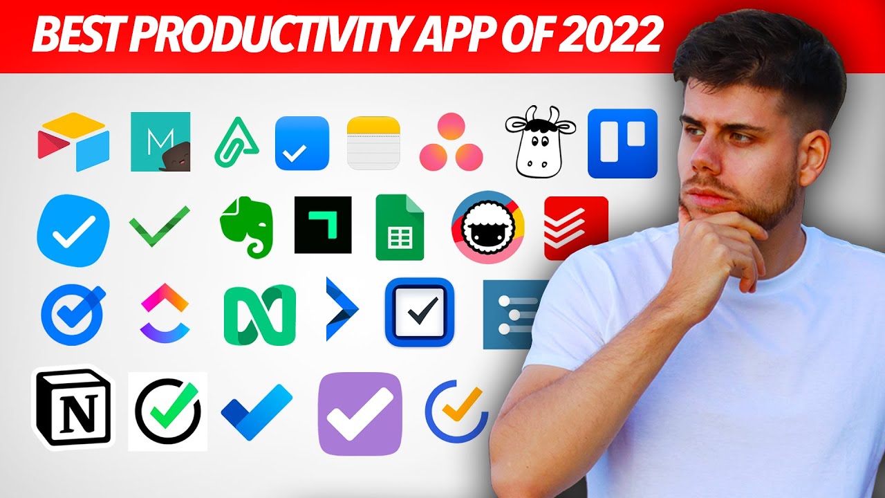 RANKING EVERY PRODUCTIVITY APP (2022 Overview) - YouTube