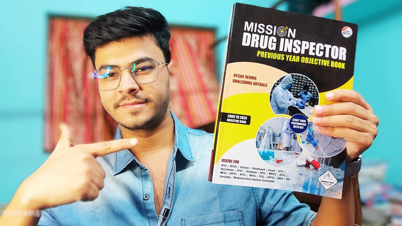 BEST BOOK FOR DRUGS INSPECTOR EXAMS | 'MISSION DRUG INSPECTOR' BOOK ...