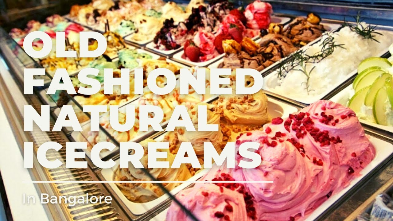 Old fashioned Icecreams in Bangalore - Amrith Icecreams - YouTube