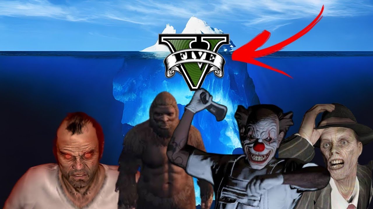 The GTA 5 Iceberg Explained - Bizzare And Mysterious - YouTube