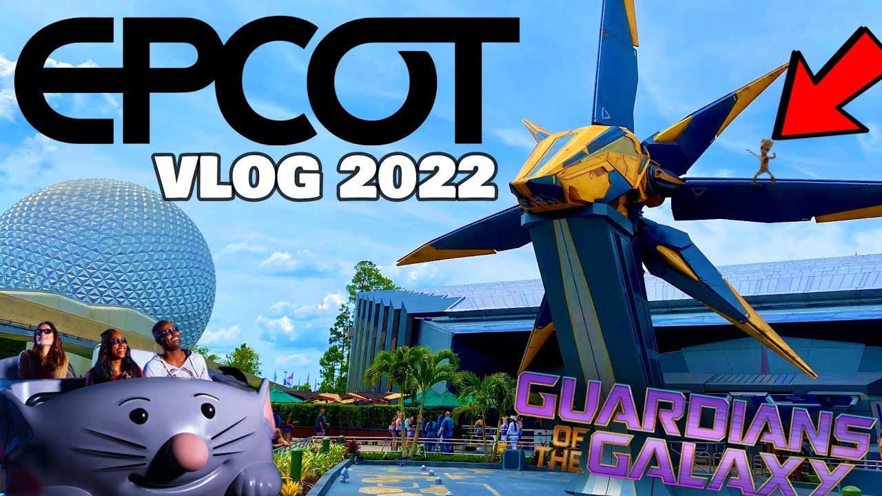 NEW EPCOT RIDE! - GUARDIANS OF THE GALAXY: COSMIC REWIND NOW OPEN ...