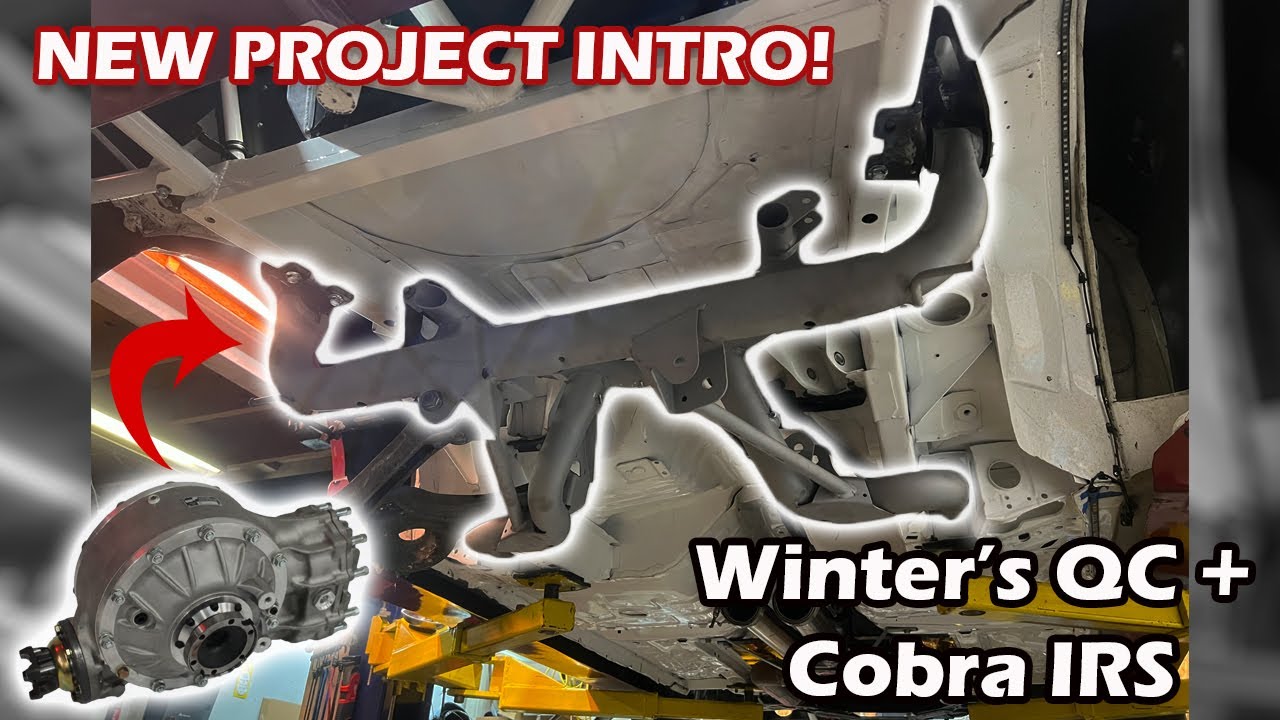 NEW PROJECT INTRO! First Ever Winter's Quick Change In A Cobra IRS ...