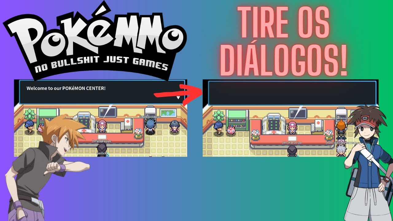 Como tirar diálogos dos NPCS no PokeMMO! - YouTube