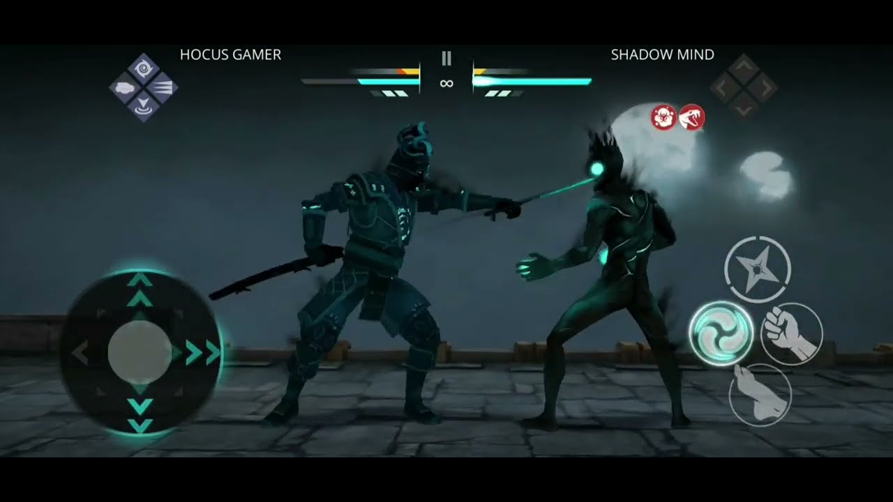 STRANGER vs SHADOW MIND Battle of the demigods in Shadow Fight 3 - YouTube