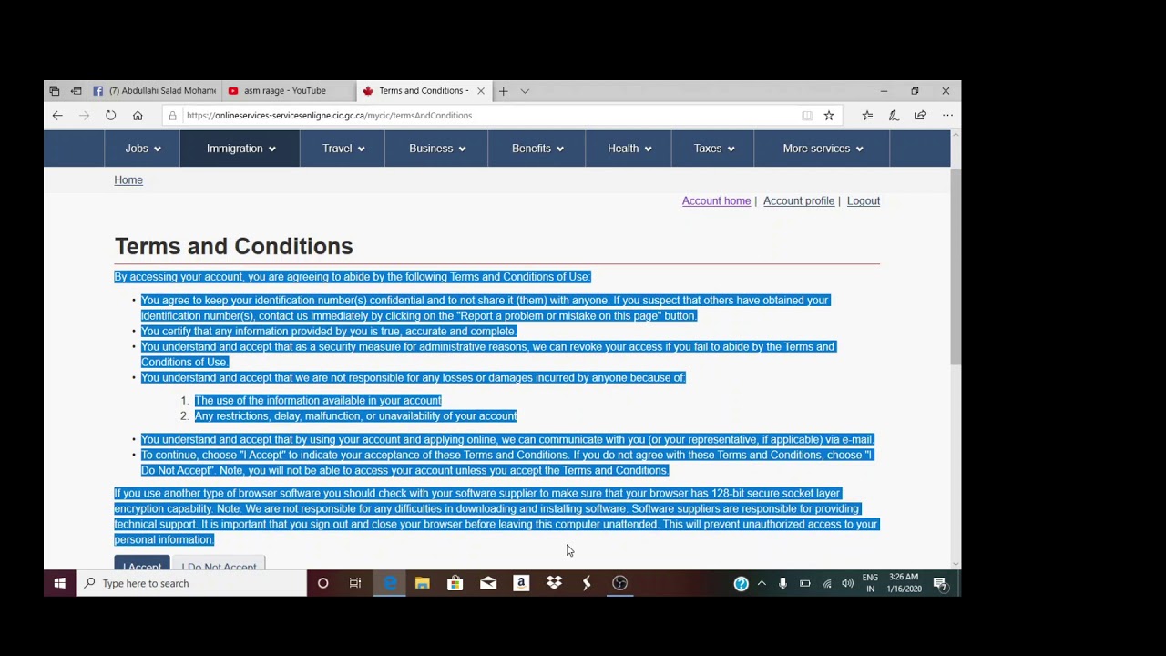 sida loo dalbado visaha ama dalkugalka dowladda federalka ah ee canada ee express entry - YouTube