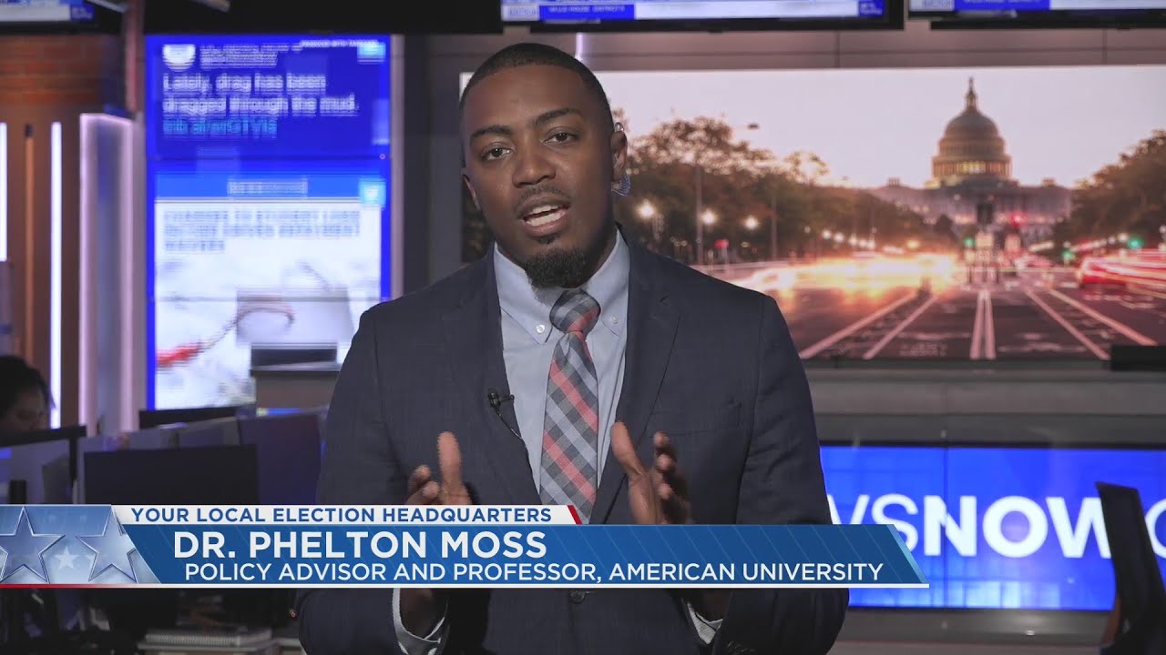 Dr. Phelton Moss Provides Analysis on Election Night - YouTube
