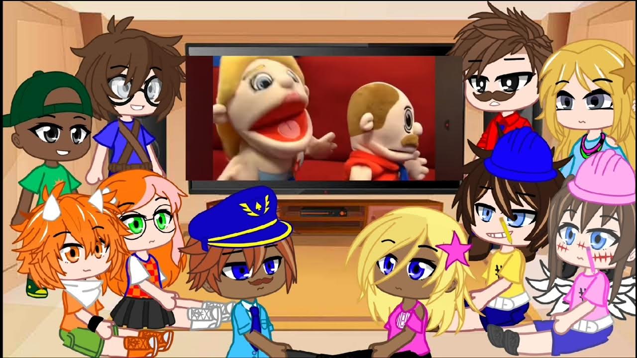 SML characters react to SML movie Jeffy Ball z - YouTube