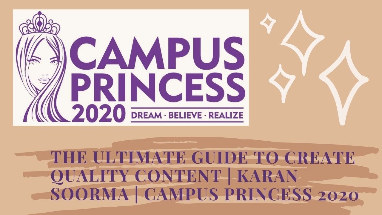The Ultimate Guide To Create Quality Content | Karan Soorma | Campus ...