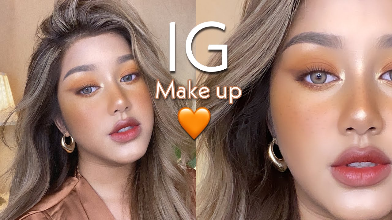 HOW TO: IG MAKEUP🧡 ลุคนี้คือที่สุดของความละมุน เหมือนใส่filter IGเลยอะ ...