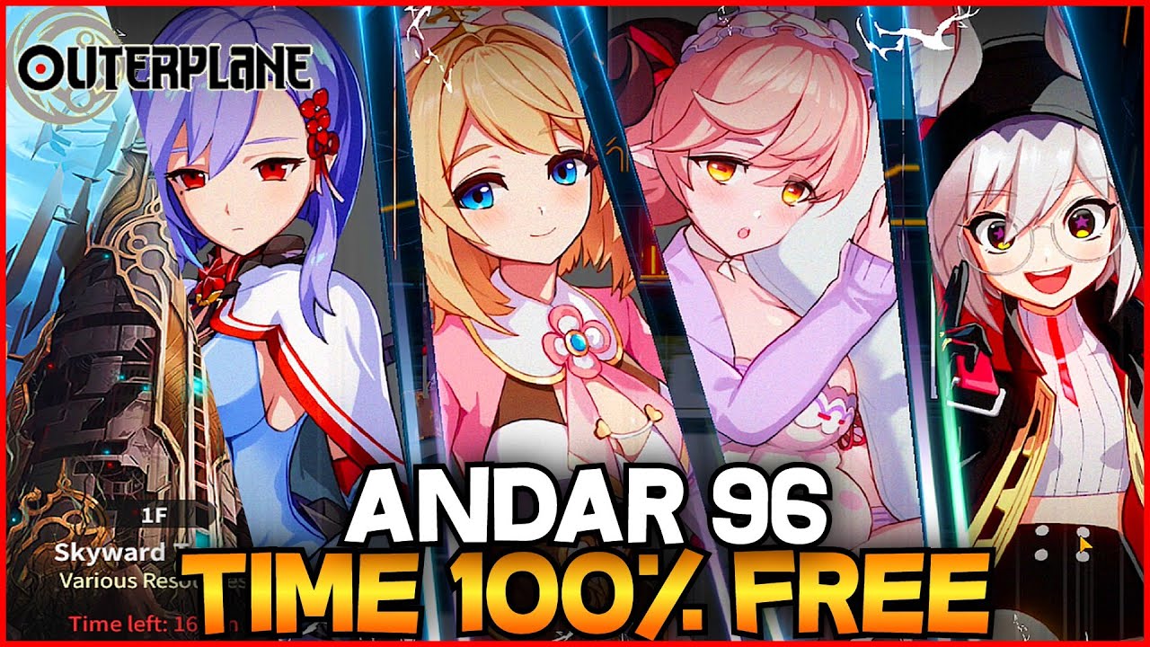 OUTERPLANE - PASSANDO ANDAR 96 DA SKYWARD TOWER COM TIME 100% GANHO DE ...