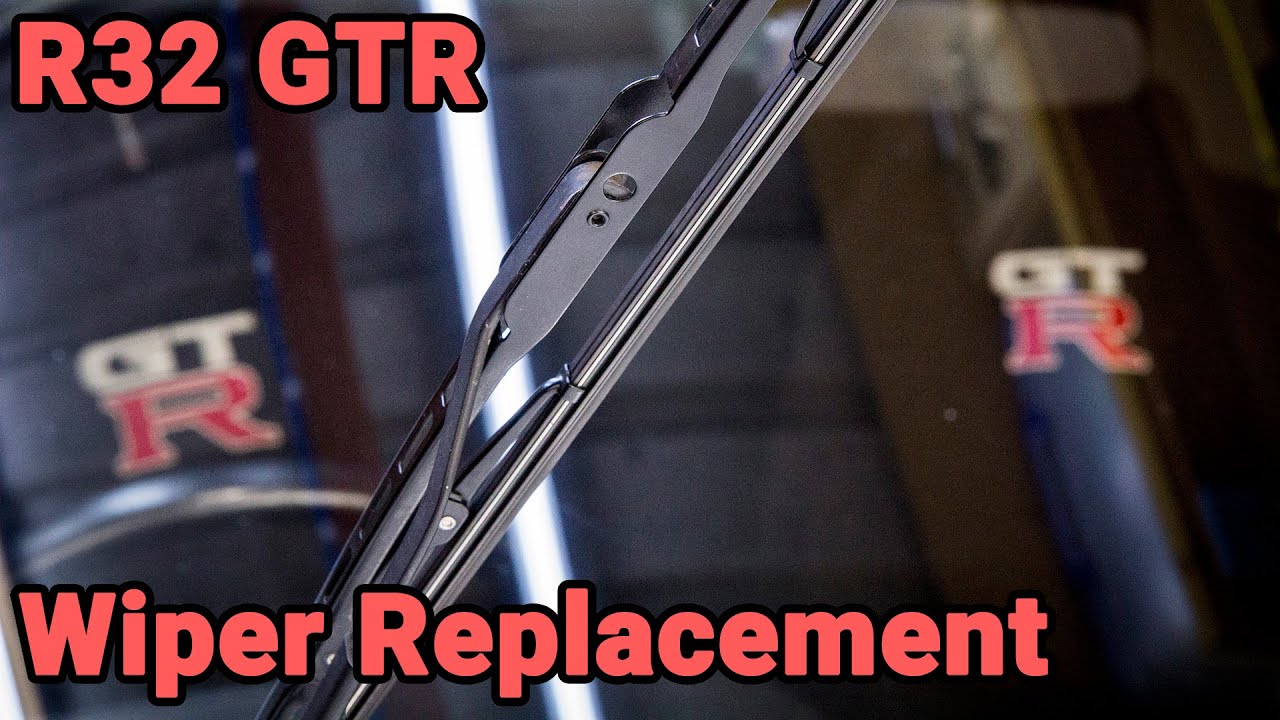 How to Replace the Front and Rear Wiper Blades - R32 GTR V-Spec II ...